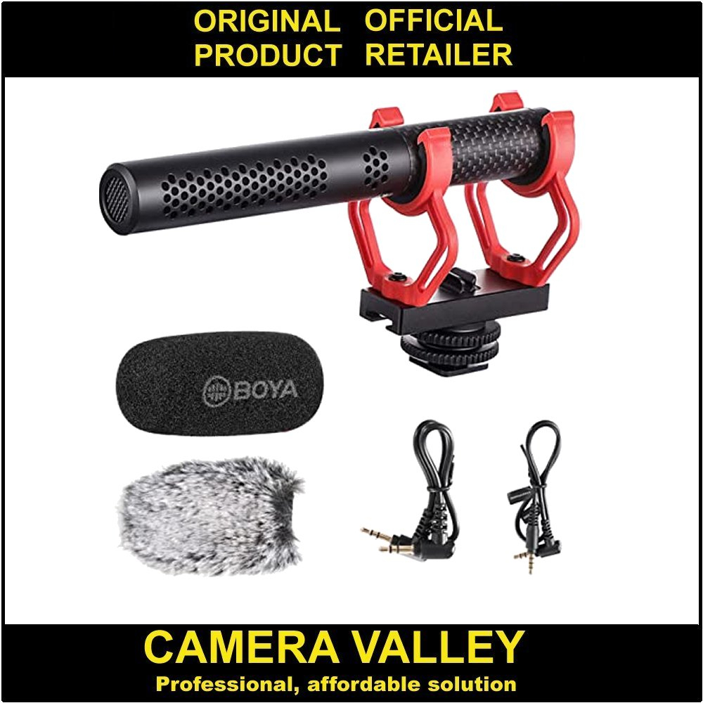 BOYA BY-BM2040 Super-Cardioid On-Camera Shotgun Microphone For Mobile ...