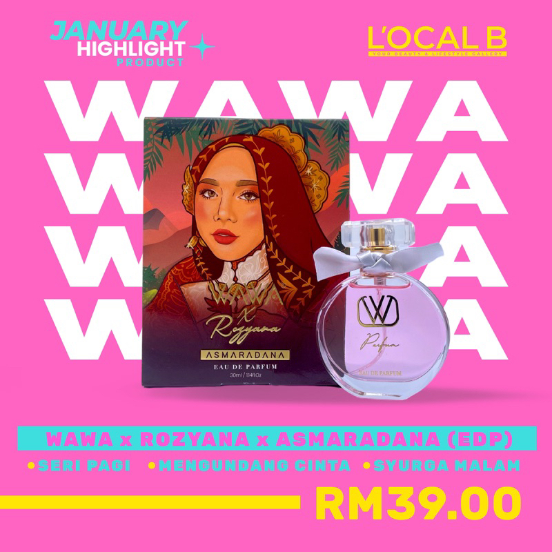WAWA X ROZYANA X ASMARADANA ( EDP ) | Shopee Malaysia