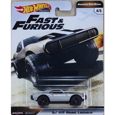 Hot Wheels Premium Culture Cars 1967 Chevy Camaro Offroad Fast & Furious Series 2023 | Shopee ...