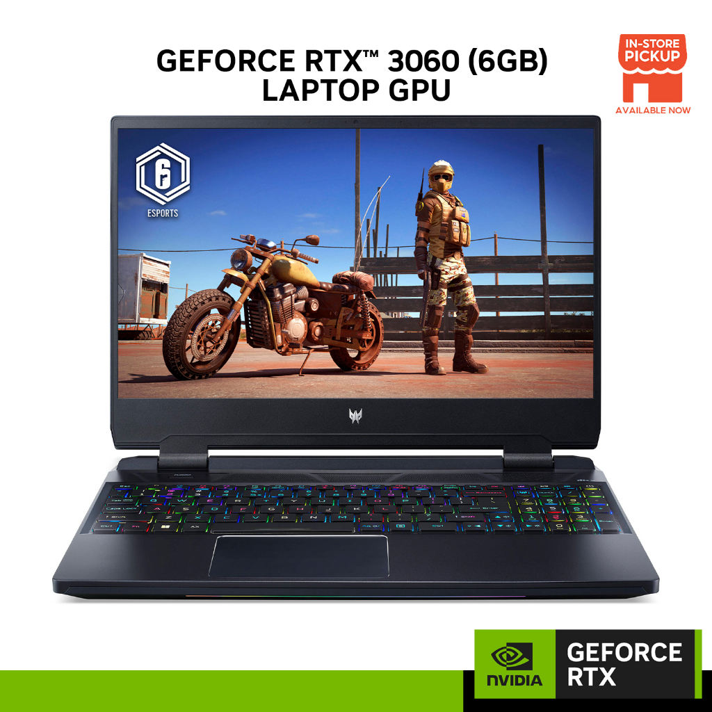 NVIDIA® Gaming Laptop ACER Predator Helios 300 PH315-55-512T / PH315-55 ...