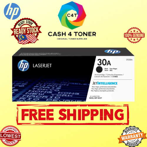 GENUINE HP CF230A / 30A Original Toner Cartridge READY STOCK | Shopee ...