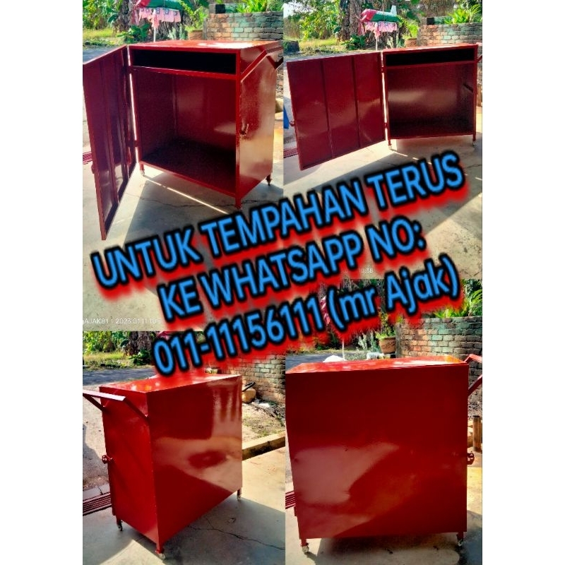 KOTAK SEPANAR (Tool box) kotak besi pelbagai guna (RODA) | Shopee Malaysia