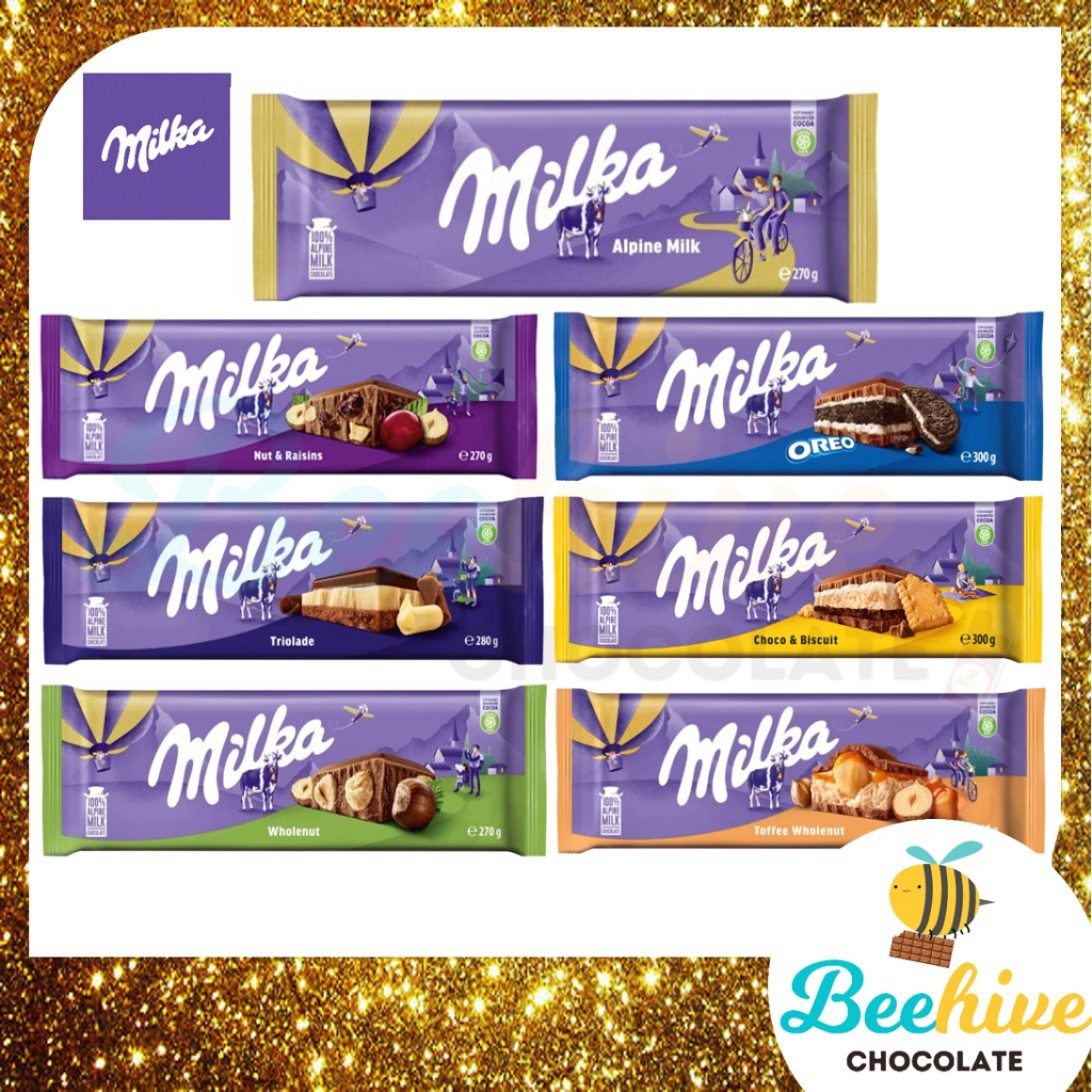 Milka Assorted Chocolate 250g - 300g | Shopee Malaysia