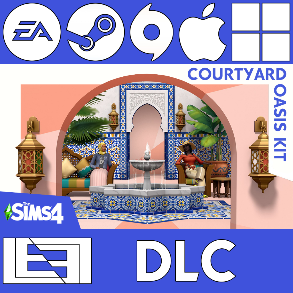 The Sims 4: Courtyard Oasis Kit [Mac/Win][Online][EA/Steam/Epic ...
