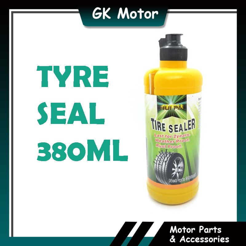 TYRE GUM TUBELESS GUM TYRE SEALER 380ML TIRE TAYAR TAYA GUM GAM MURAH ...