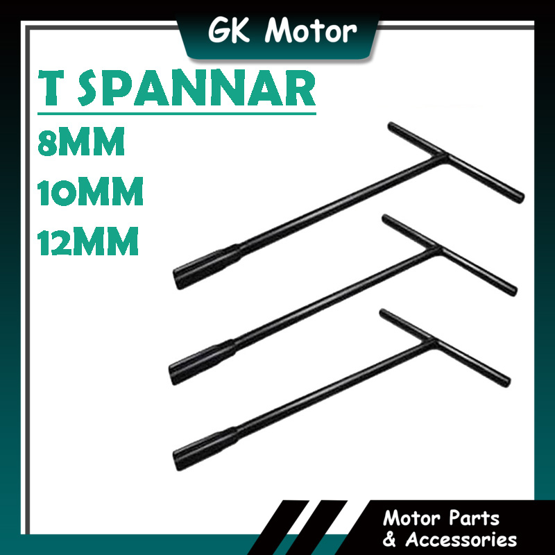 T-TYPE T TYPE BOX WRENCH SOCKET T SPANNAR 8MM 10MM 12MM | Shopee Malaysia