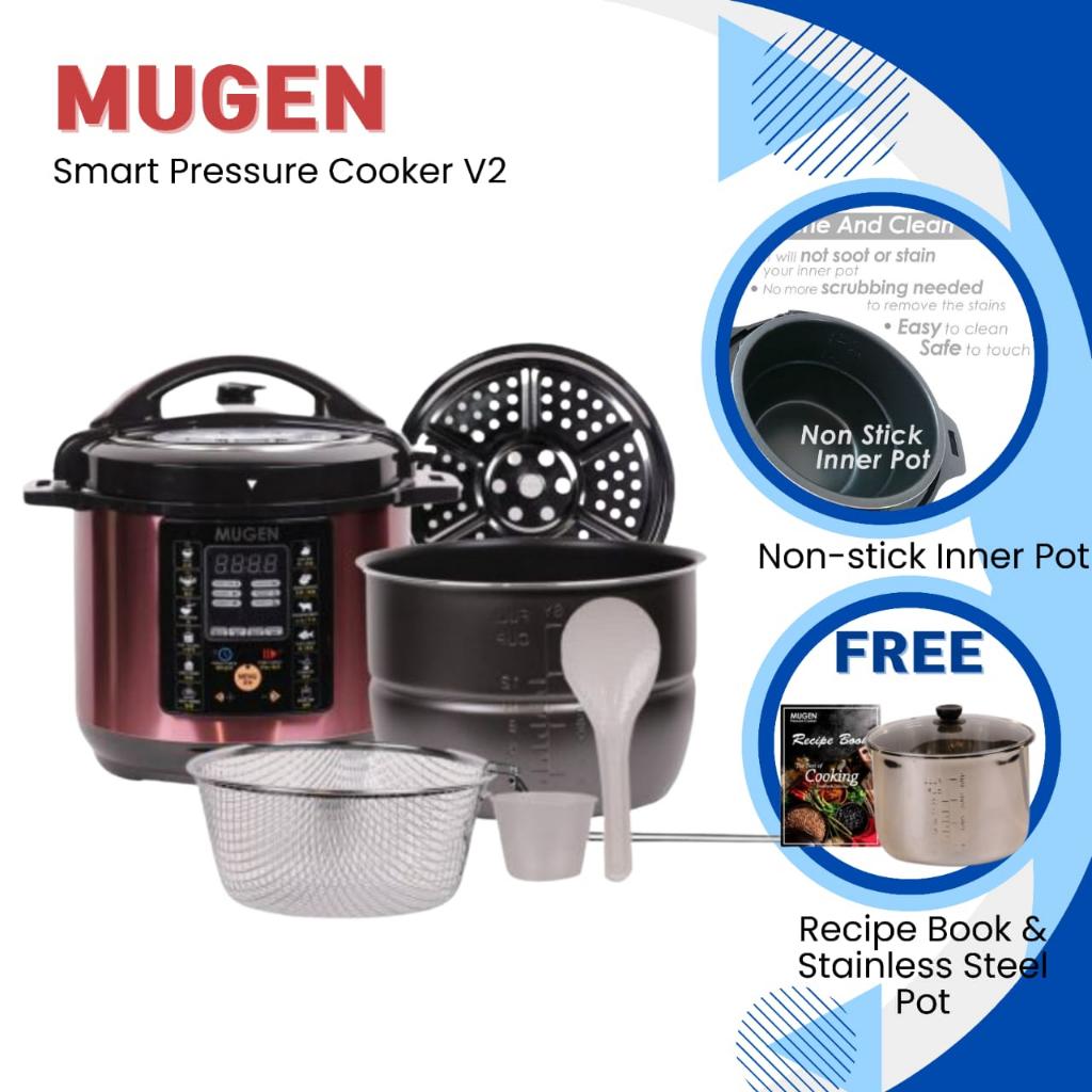 Mugen Smart Pressure Cooker V2 | Shopee Malaysia