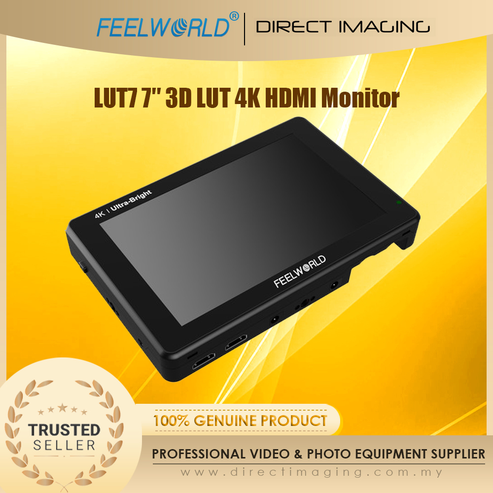 FeelWorld LUT7 7″ 3D LUT 4K HDMI Monitor | Shopee Malaysia