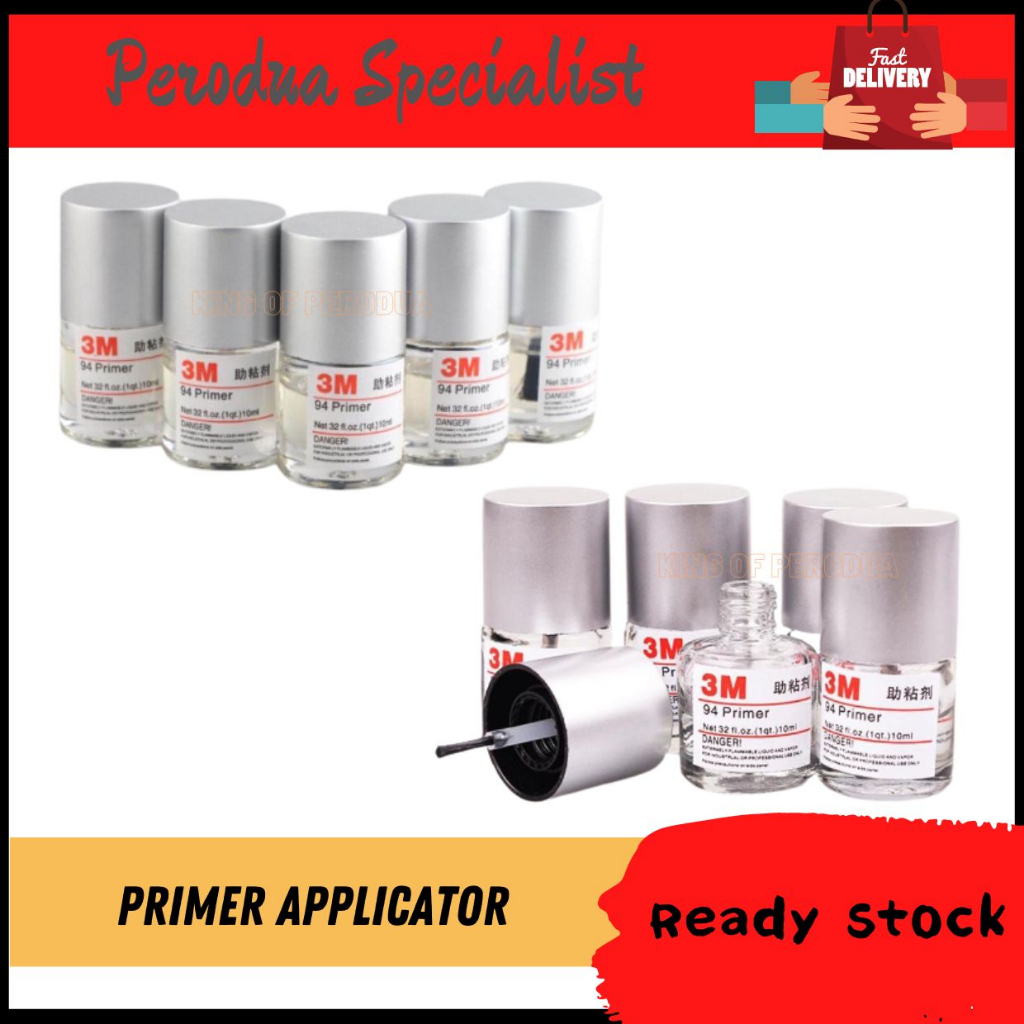 3M Double Side Tape Promoter 94 Primer Applicator 10ml | Shopee Malaysia