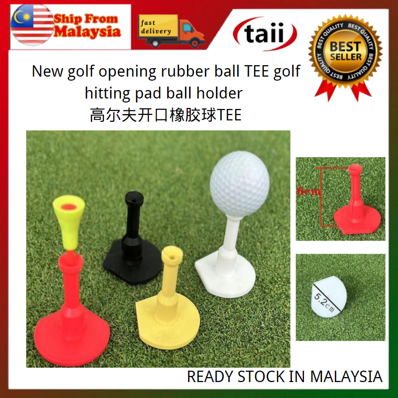 Taii New golf opening rubber ball TEE golf hitting pad ball holder ...