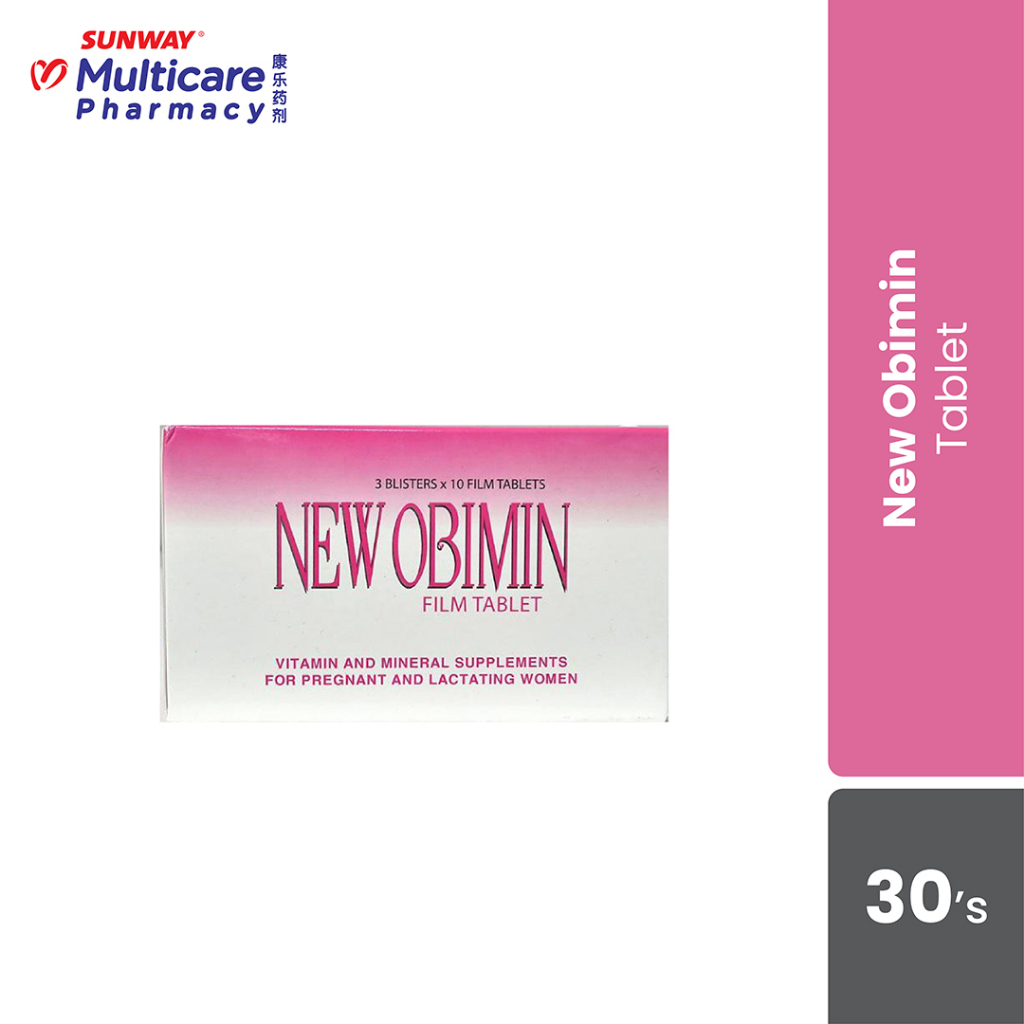 New Obimin Supplement Tab (30's) | Shopee Malaysia