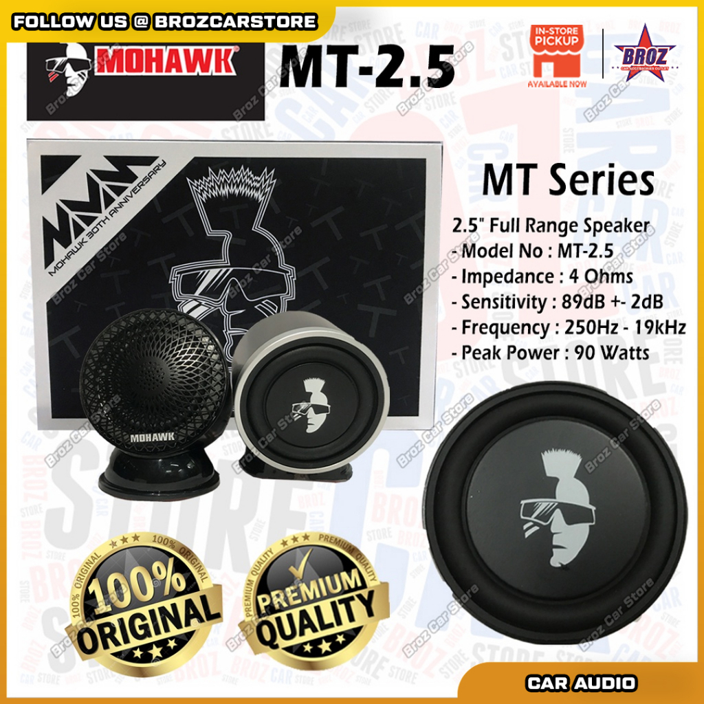 [Installation Provided] Original Mohawk MT Series MT-2 MT-2.5 Full ...