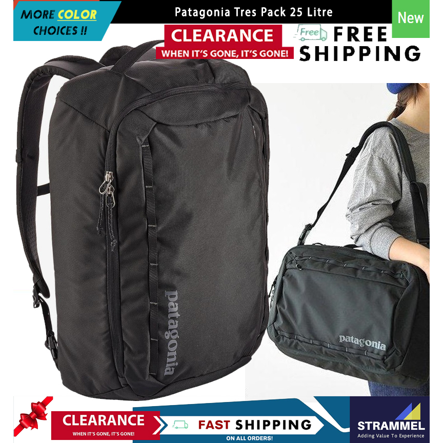 [100% ɑuthentic] Patagonia Tres Pack 25 Litre Commuter Backpack Laptop ...