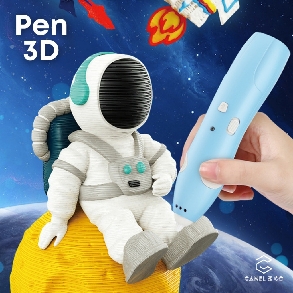 3D Printing Pen Wireless Low/High Temp PCL /PLA Doodle Arts Craft ...