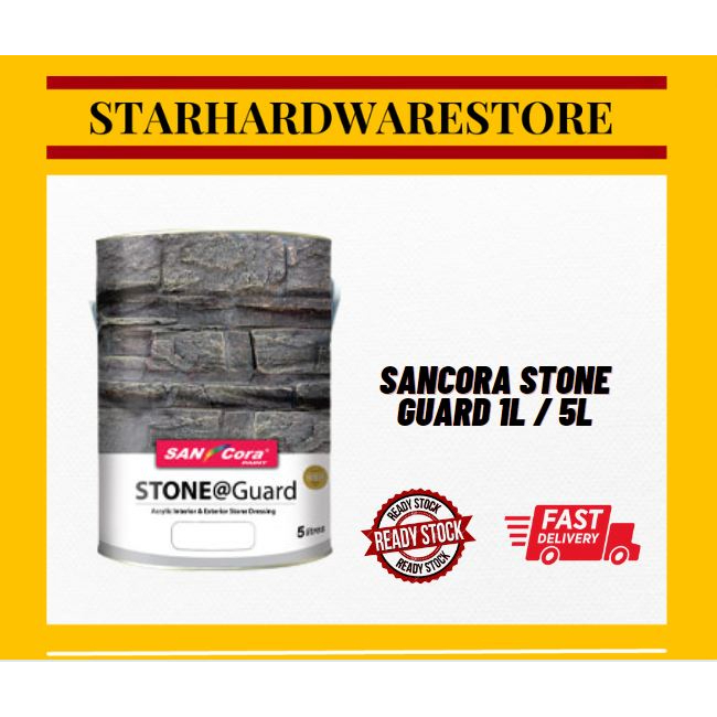 🌟READY STOCK🌟 SANCORA STONE@Guard 1LT / 5LT CAT BATU | Shopee Malaysia