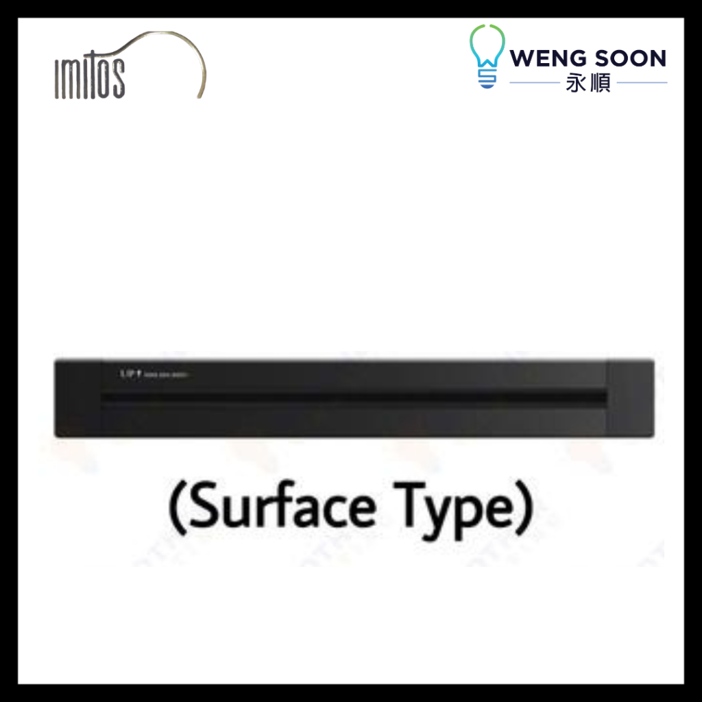 IMITOS POWER TRACK SOCKET 1000MM /600MM / 400MM - BLACK | Shopee Malaysia