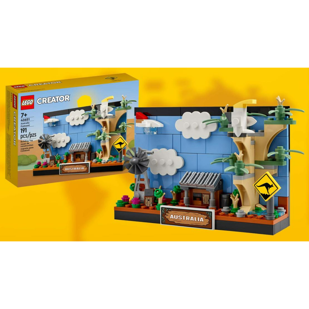 [BricksInBoots] LEGO Creator Australia Postcard (40651)(191 Pieces ...