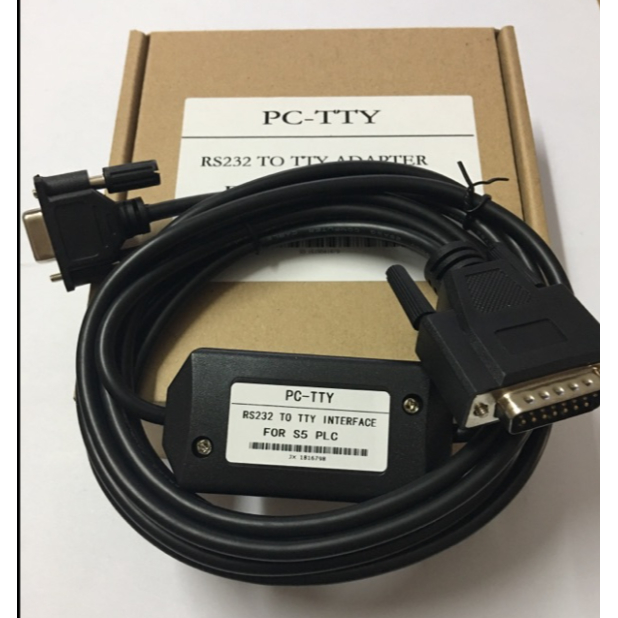 PLC PROGRAMMING CABLE FOR SIEMENS S5 SERIES 6ES5734-1BD20 PC-TTY ...