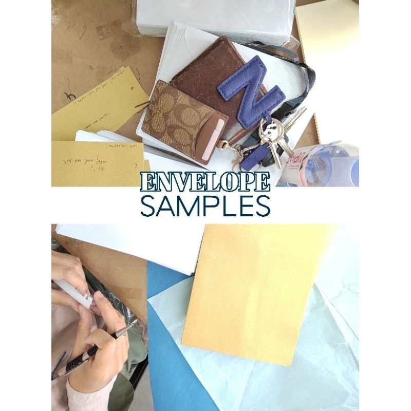 ENVELOPE SAMPLES (15pcs) | Shopee Malaysia