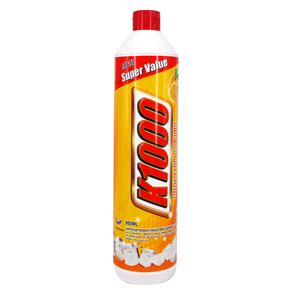 K1000 Dishwash Liquid Lemon 900ml | Shopee Malaysia