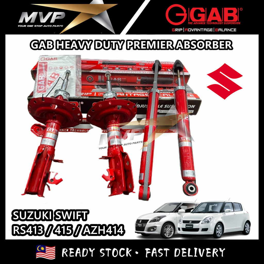 Original GAB Heavy Duty Sport Absorber Suzuki Swift RS413 RS415 AZH414 ...