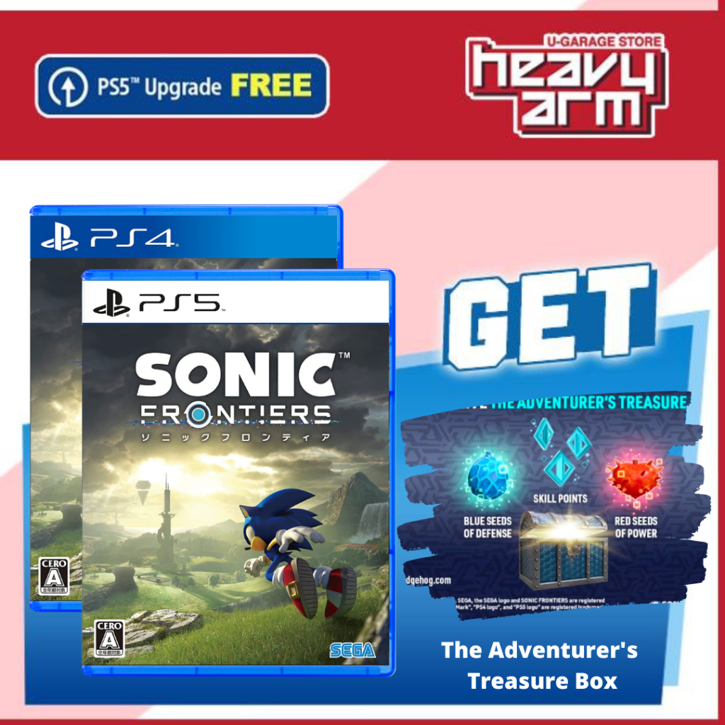 PS5 Sonic Frontiers | PS4 Sonic Frontiers (English/Chinese) * 索尼克 未知邊境 ...