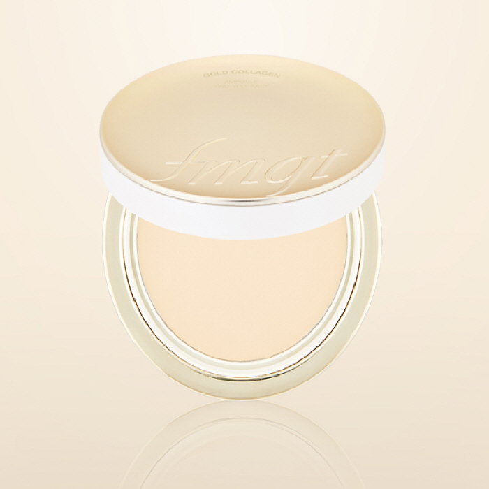 The Face Shop Renewal Gold Collagen Ampoule Two Way Pact 9.5g 2 Colors ...