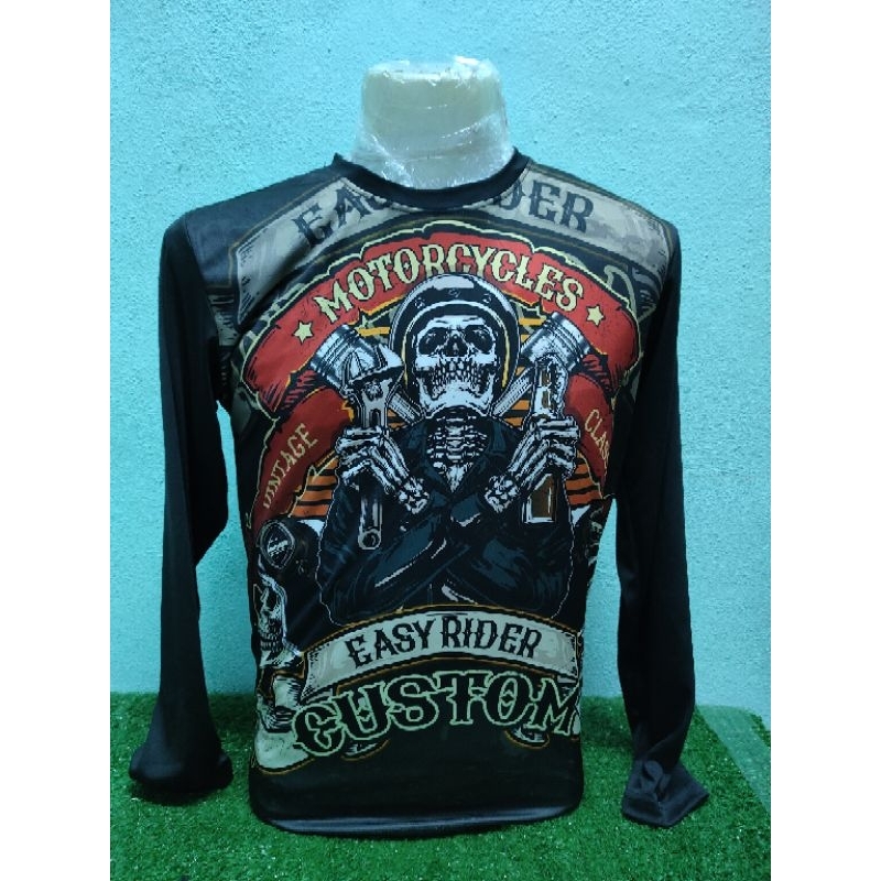 BAJU CUSTOM RIDER JERSI | Shopee Malaysia