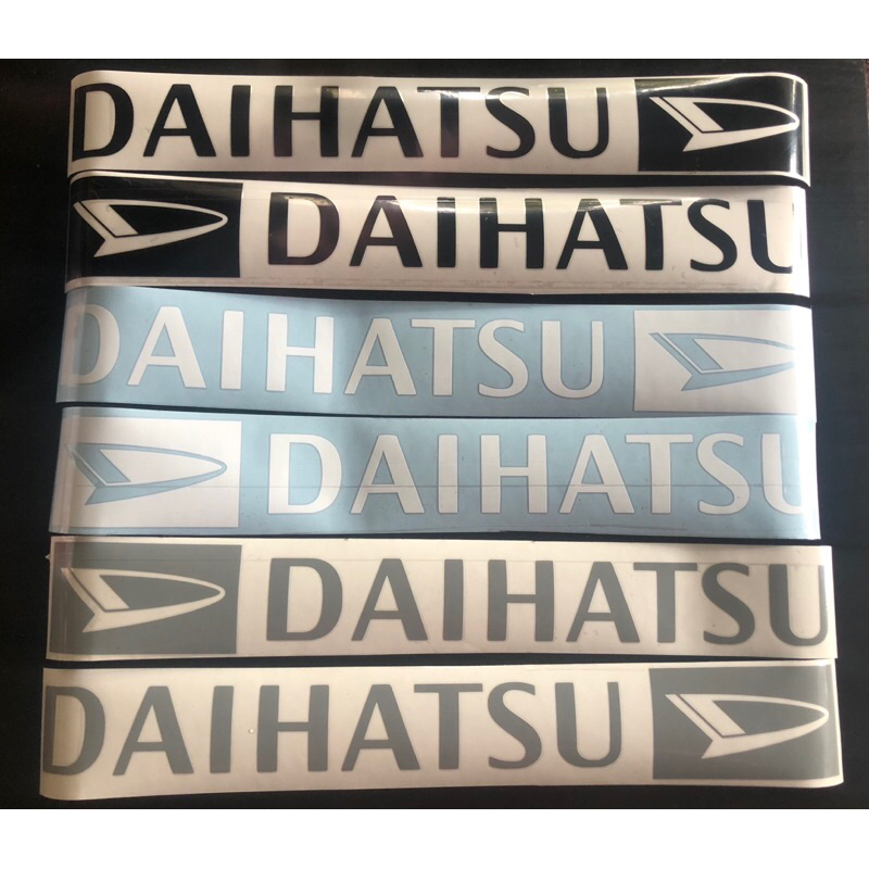 Sticker pintu Daihatsu set kiri/kanan | Shopee Malaysia