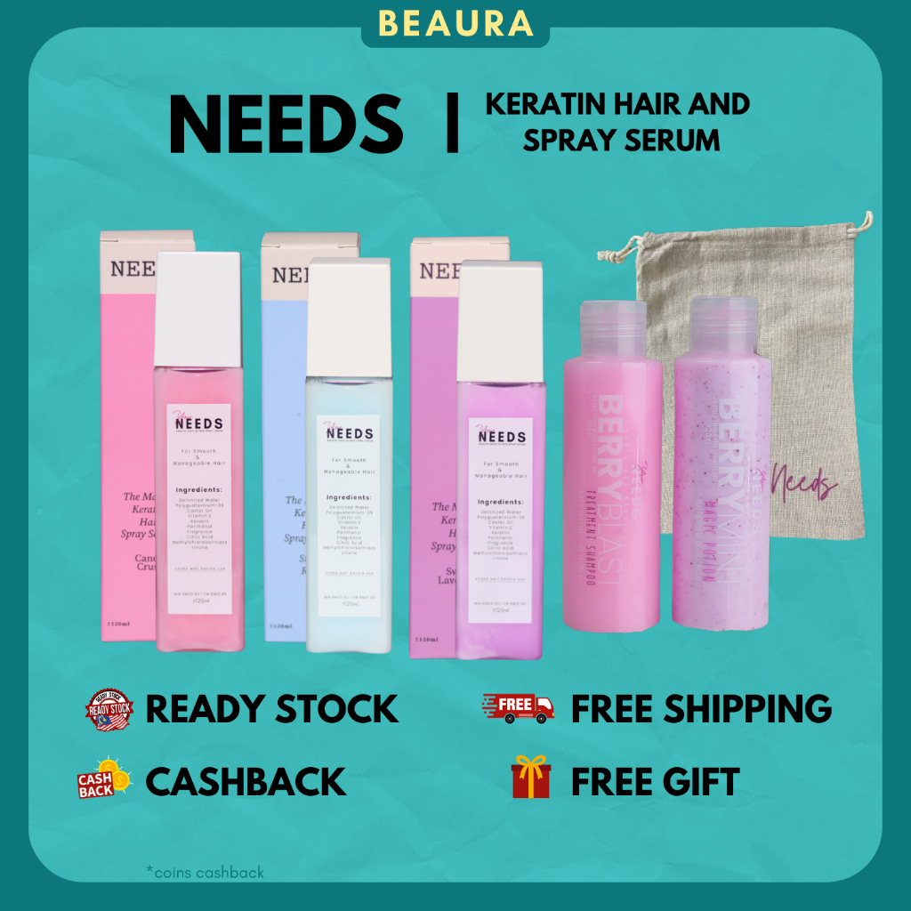 NEEDS KERATIN HAIR SPRAY SERUM TONIC LAB HAIR TONIC [READY STOCK ...