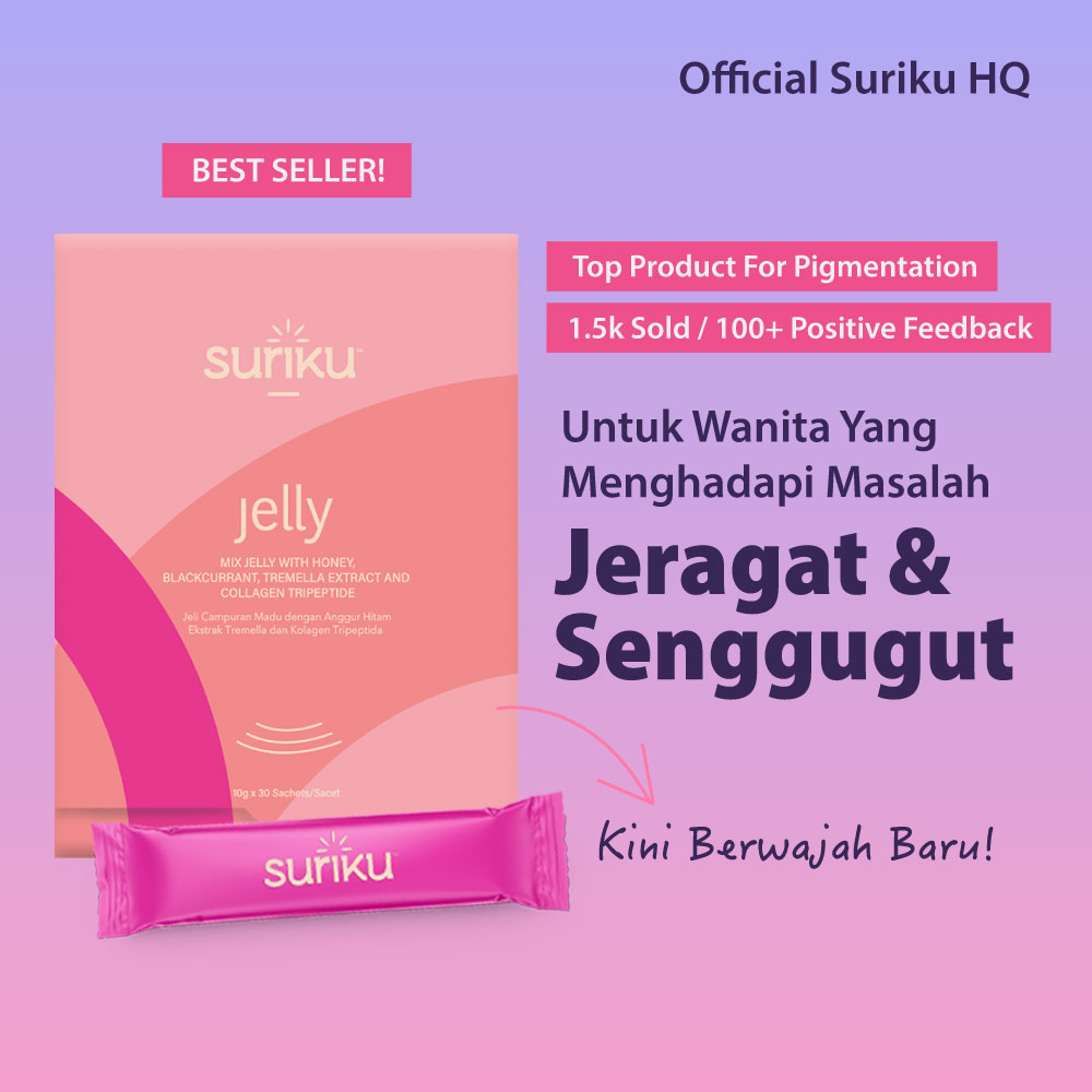 [ JERAGAT PUDAR ] - Suriku Kolagen Anti Jeragat 30 Sachets | Shopee ...