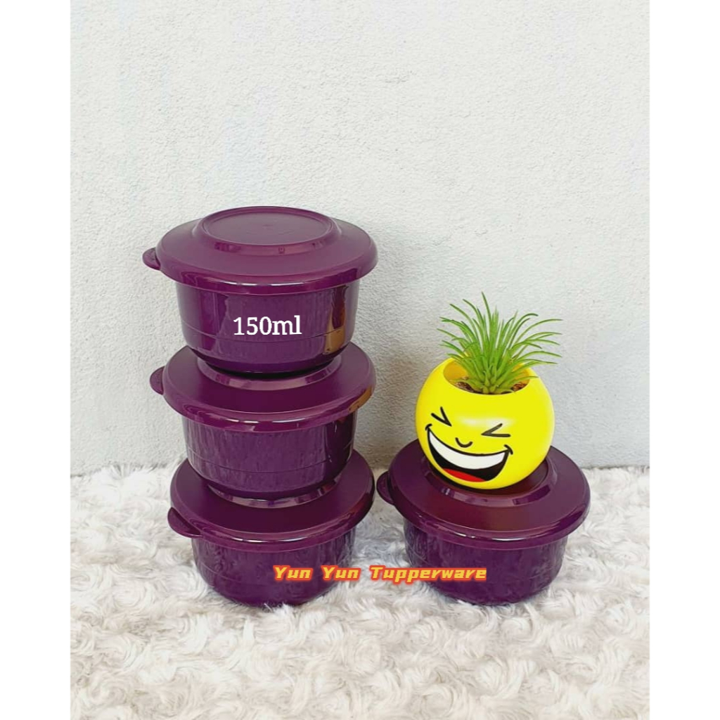 Tupperware Purple Royale Petit Serving Bowl (2 PCS / 4 PCS) 150ml ...