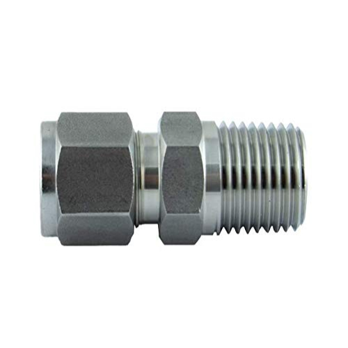SUPERLOK SMC-12-8N Stainless steel SUS316 compression fitting for TUBE OD 3/4" X NPT1/2 ...