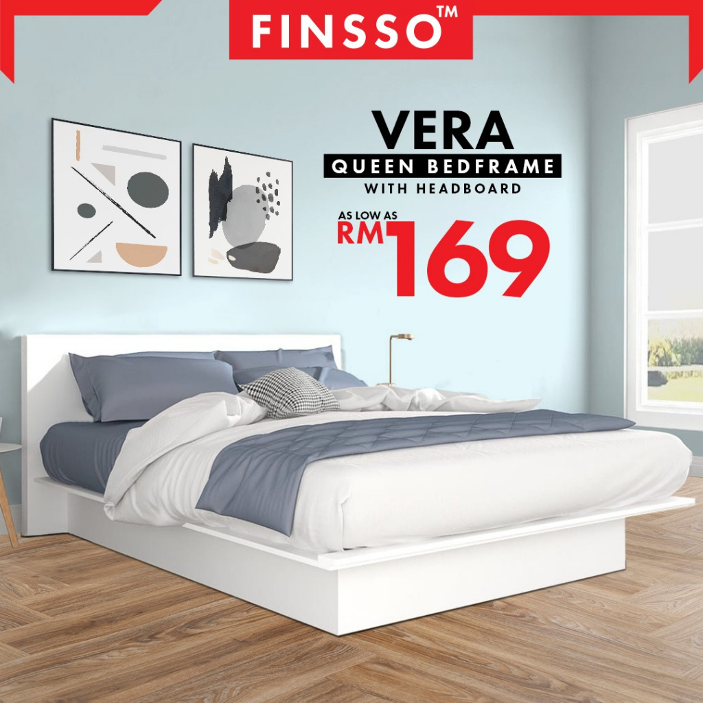 Finsso: Vera Series Queen tatami bed frame / Japanese Floating Queen ...