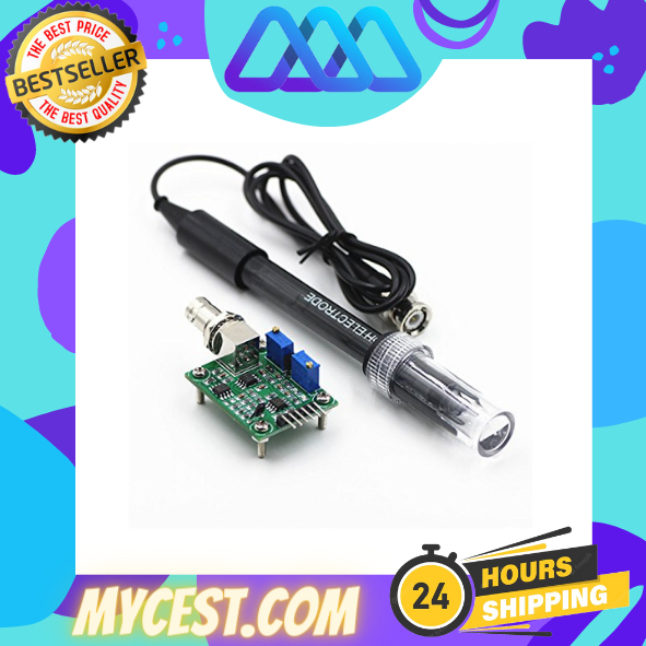 Liquid PH 0-14 Value Detection Regulator Sensor Module Monitoring ...