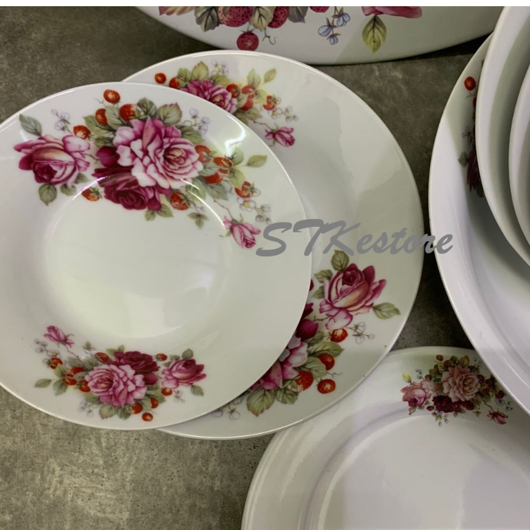 [1 Piece] Vintage Ceramic Plate & Bowl / Seramik Vintage Pinggan ...