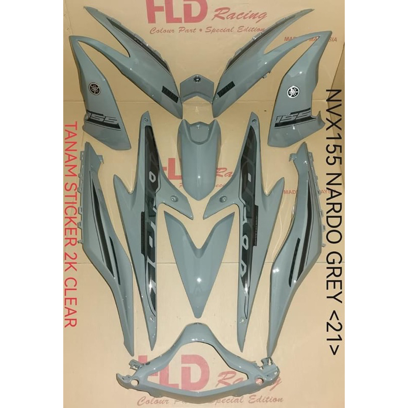 COVERSET HLD YAMAHA NVX 155 V1 BATIK EDITION (Siap Tampal) | Shopee ...