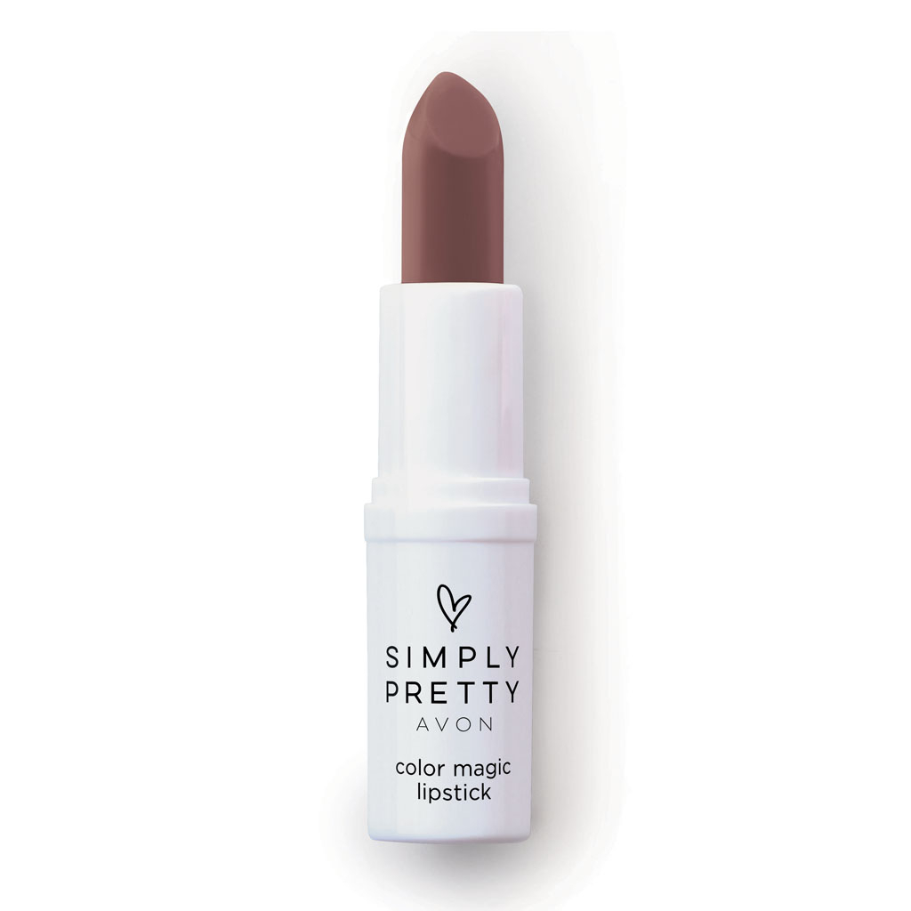 Avon Simply Pretty Color Magic Lipstick Chameleon Cherry 4g | Shopee ...
