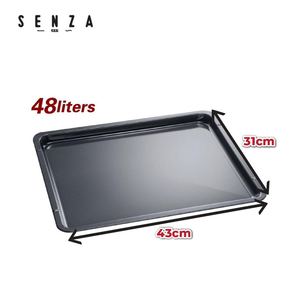 Senza Dulang Pembakar Aluminium Senza (Perak) (48L) | Shopee Malaysia