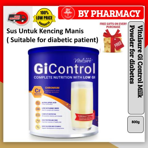 ASCENTIA VITALSURE GI CONTROL MILK POWDER 800G Diabetes milk formula ...