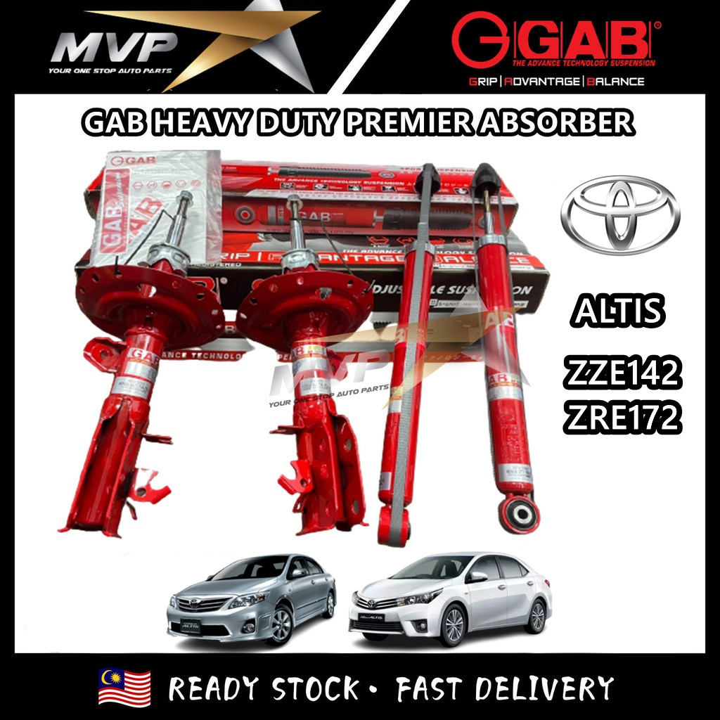 Original GAB Heavy Duty Sport Absorber Toyota Altis ZZE142 ZZE172 '07 ...
