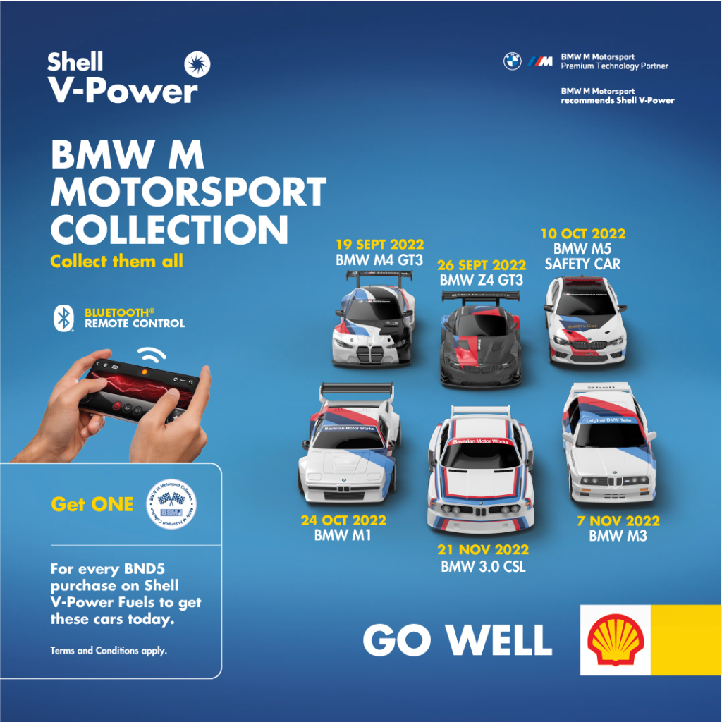 Shell X BMW Motorsport Collection Ready Stock! Limited Stock! Brunei ...