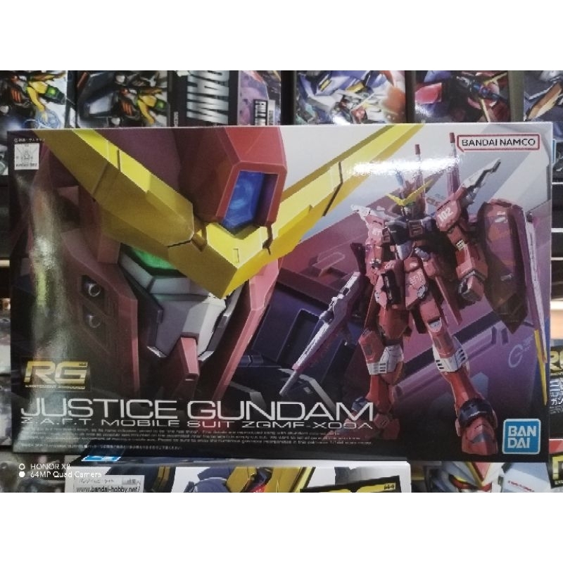 BANDAI REAL GRADE RG JUSTICE GUNDAM | Shopee Malaysia