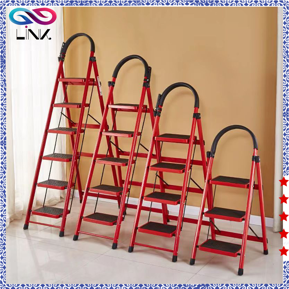 Foldable Household Ladder Folding Ladder Stainless Steel ...