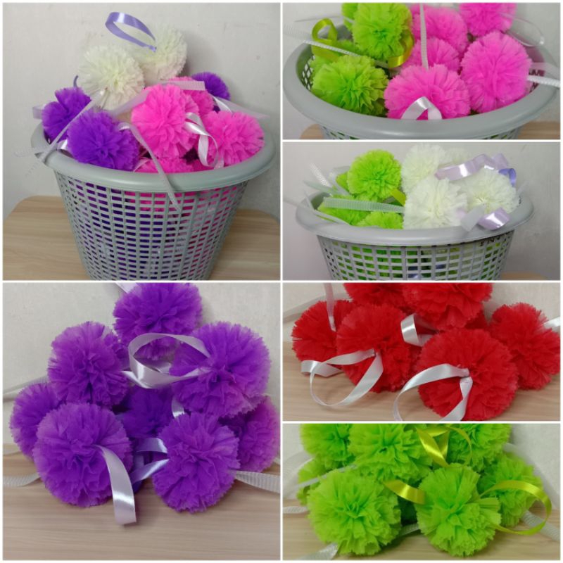 (25pcs)Bunga telur murah / bunga telur gantung / pahar / non woven ...