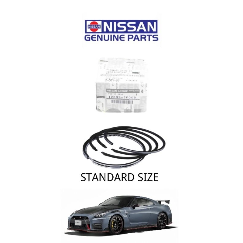 NISSAN GTR R35 PISTON RING SET (STANDARD) | Shopee Malaysia