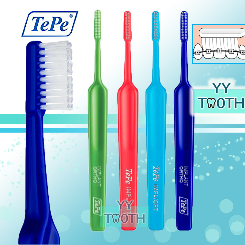 J13C Tepe Implant Orthodontic Toothbrush berus gigi braces toothbrush ...