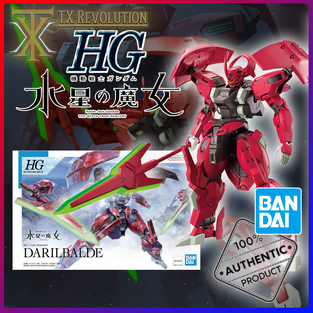 HG 1/144 DARILBALDE THE WITCH FROM MERCURY | Shopee Malaysia
