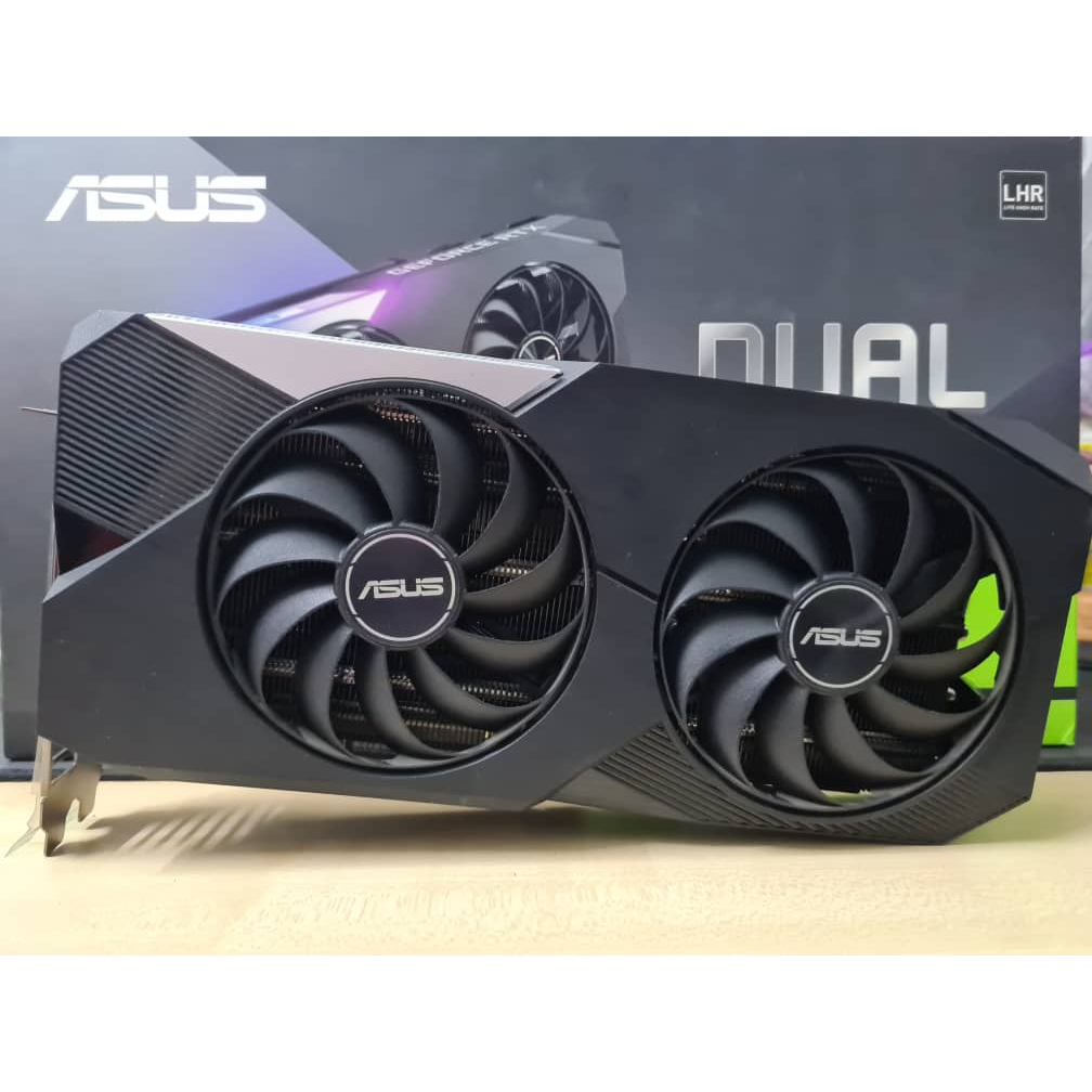 Asus Dual RTX 3060 Ti Graphics Card GPU | Shopee Malaysia