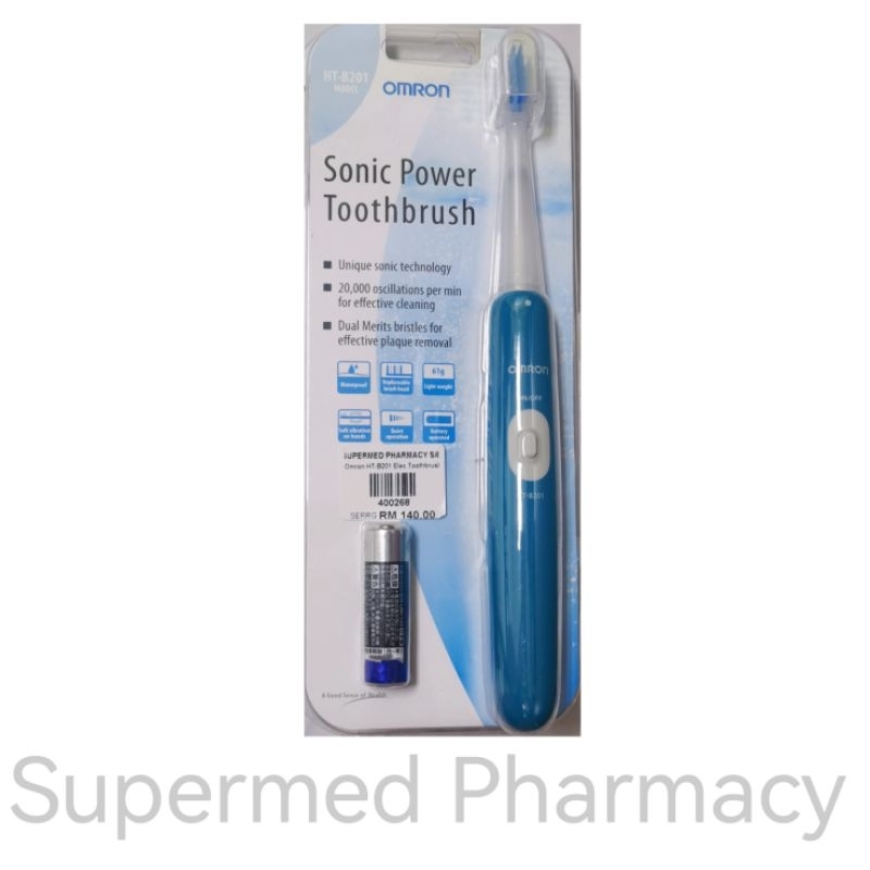 Omron Sonic Power Toothbrush HTB201 | Shopee Malaysia
